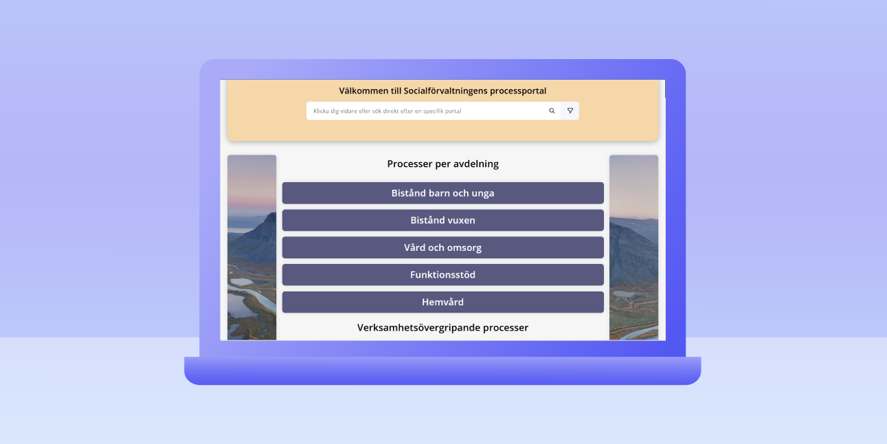 Everything in one place – Gällivare's process portal
